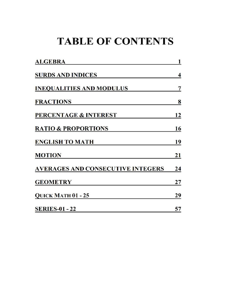 Math Book Cbm | PDF