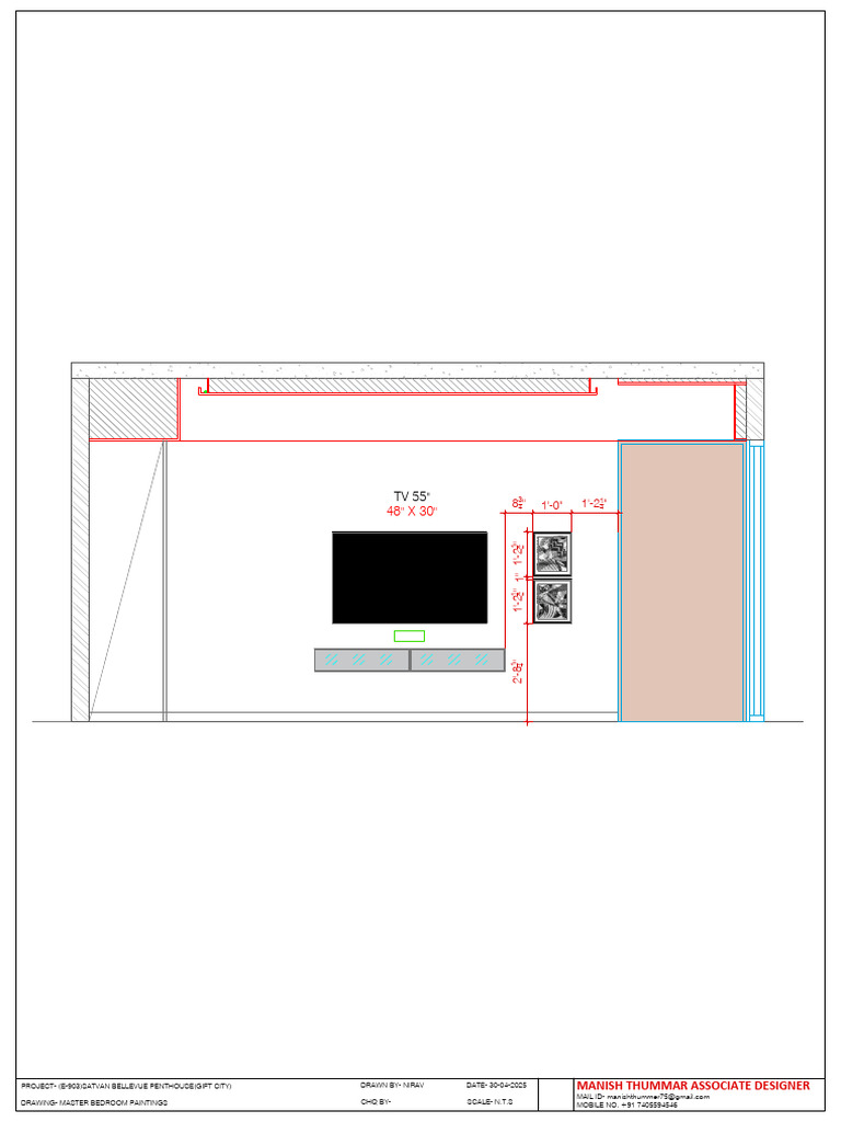(Satvan Bellevue) Master Room Paintings | PDF