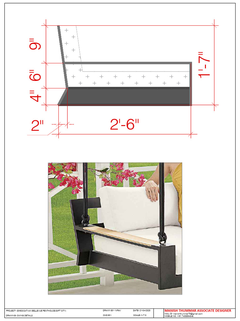 Satvan Bellevue Swing Details | PDF