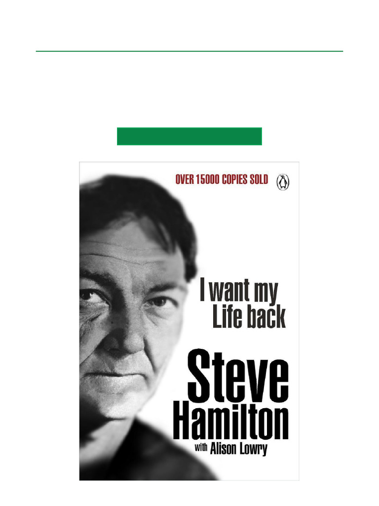 Bestseller List I Want My Life Back 1st Edition Complete Chapter ...