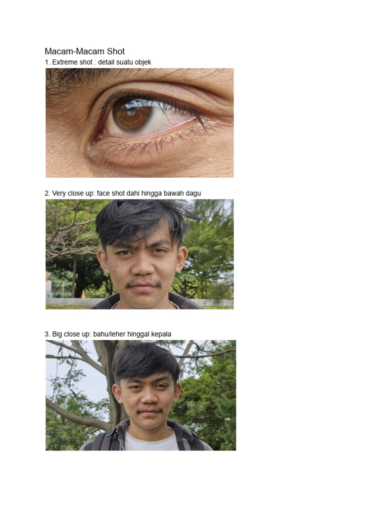 Macam Macam Shot | PDF