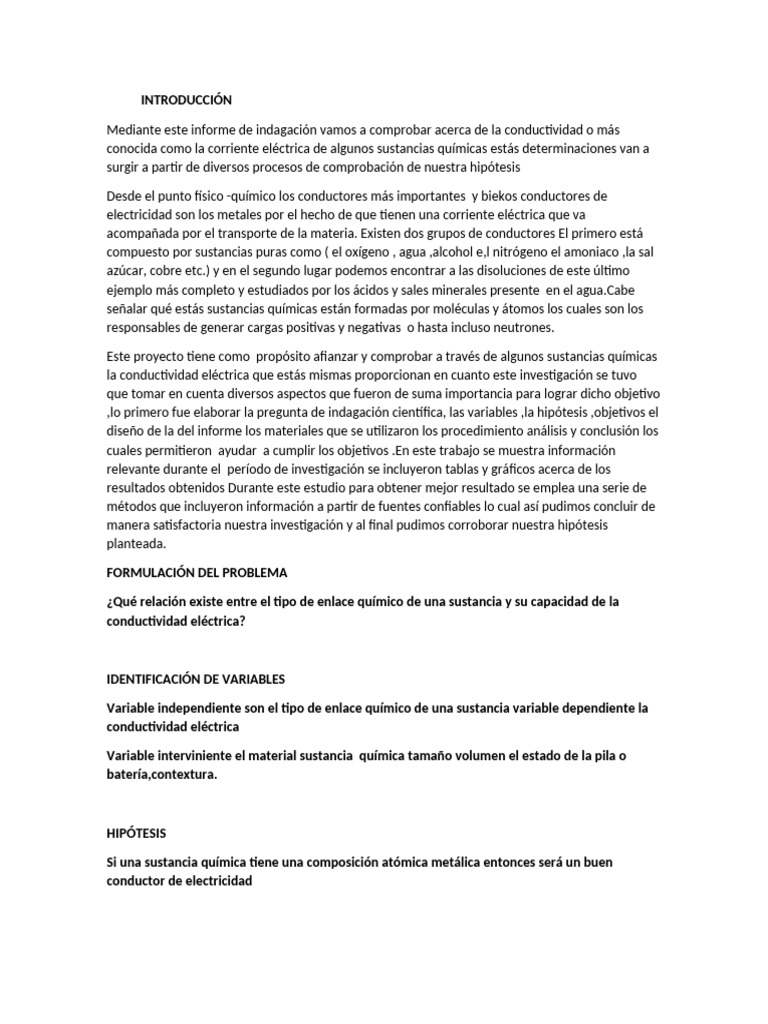 Cta Eber Electricidad | PDF | Química | Conductor electrico