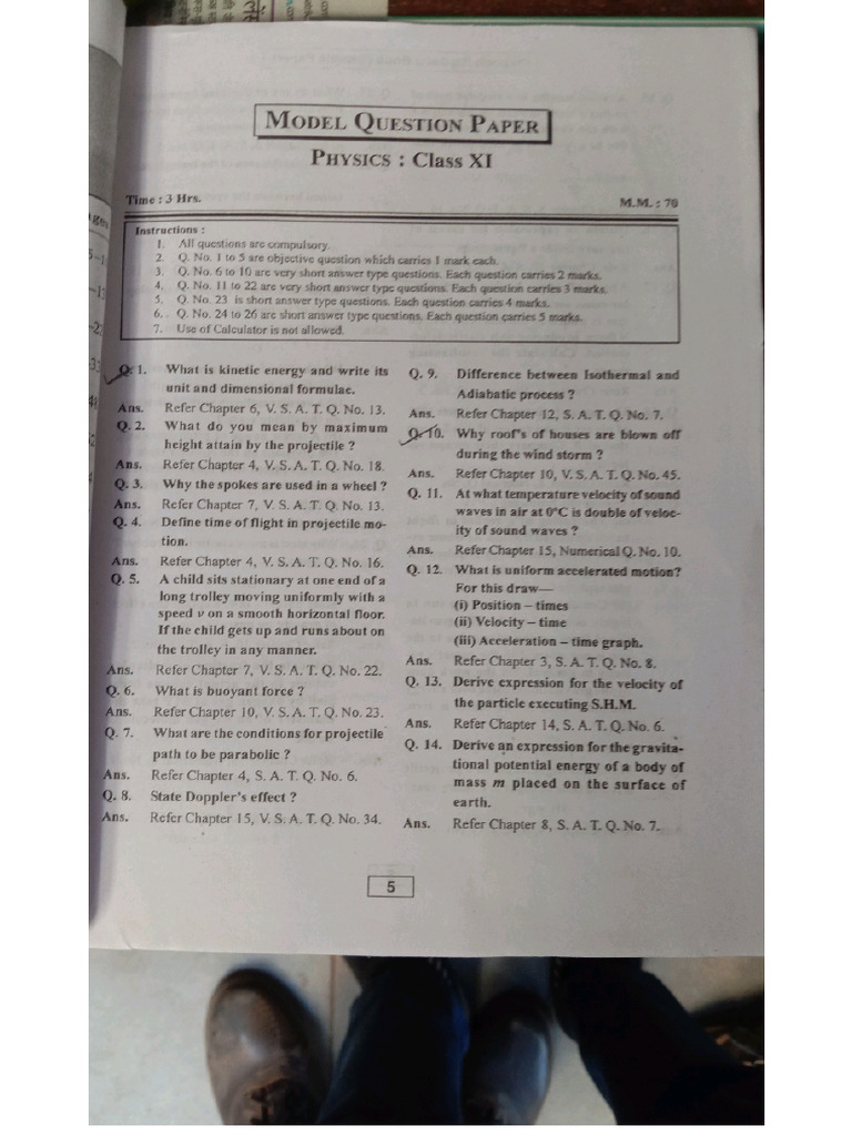 Physics Question | PDF