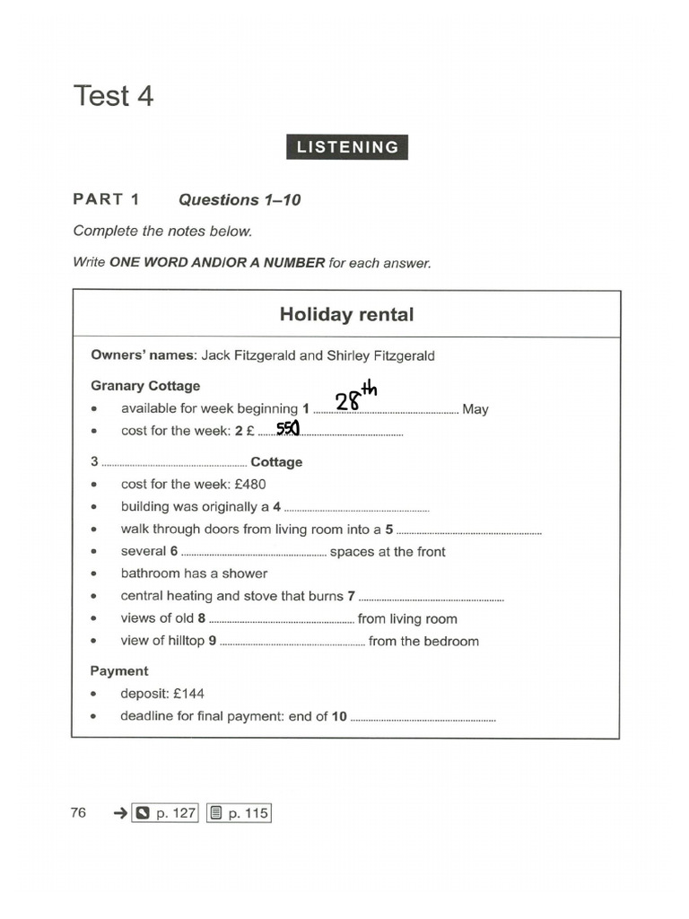 Test Cam 16 - Test 4 | PDF