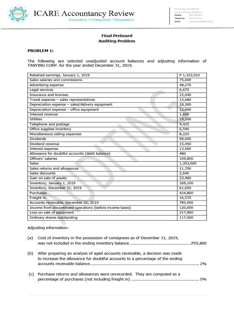 Icare 04 AP Final PB | PDF | Audit | Internal Audit