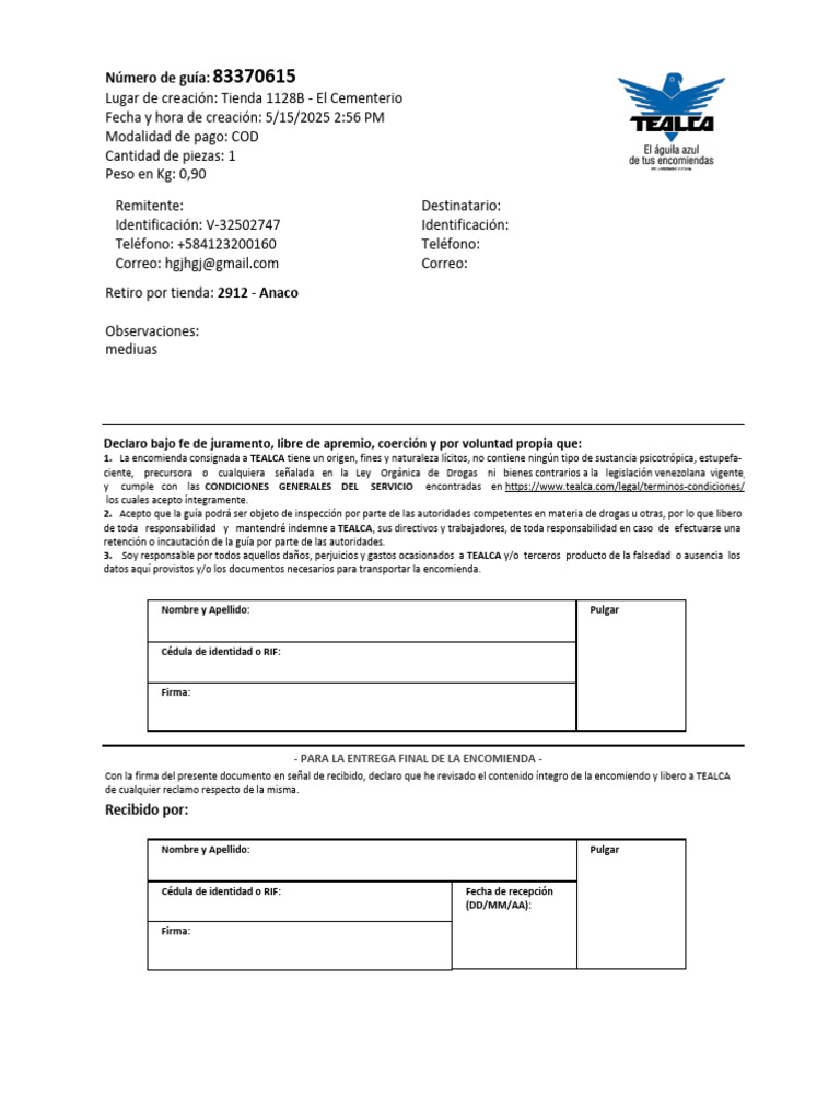 AllShipmentDocument - 2025-05-15T145808.608 | PDF