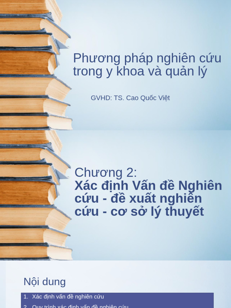 02_BG PPNC YK va QL chuong 2_ver_2024_Identify R problems | PDF