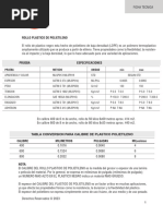 Ficha Tecnica de Electrodo 6013 Es-Mx | PDF | Soldadura | Construcción