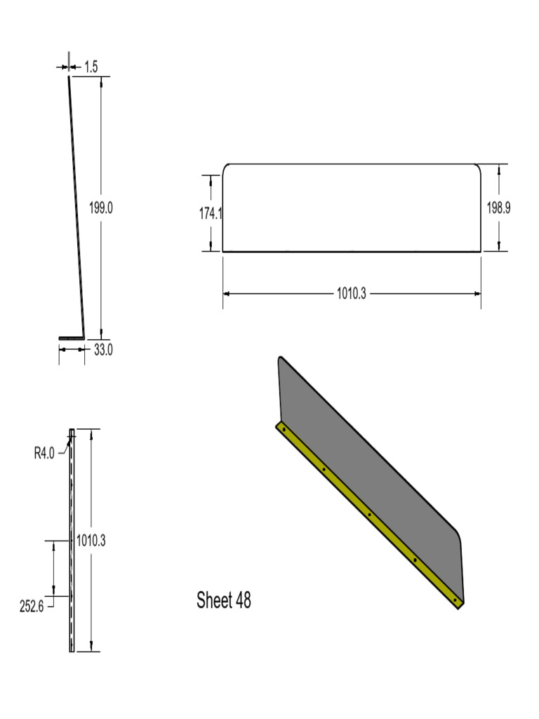 Harvester Spade Protective Plate | PDF