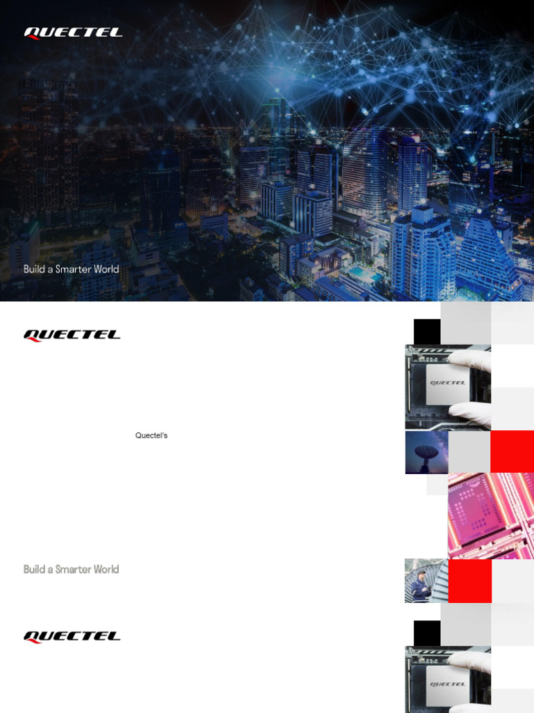 Quectel 5GLTE-Advanced Module Product Overview V6.9 | PDF | Lte Advanced | Electronics