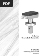 Yokogawa Model ISC40G Inductive Conductivity Sensor Data Sheet | PDF ...