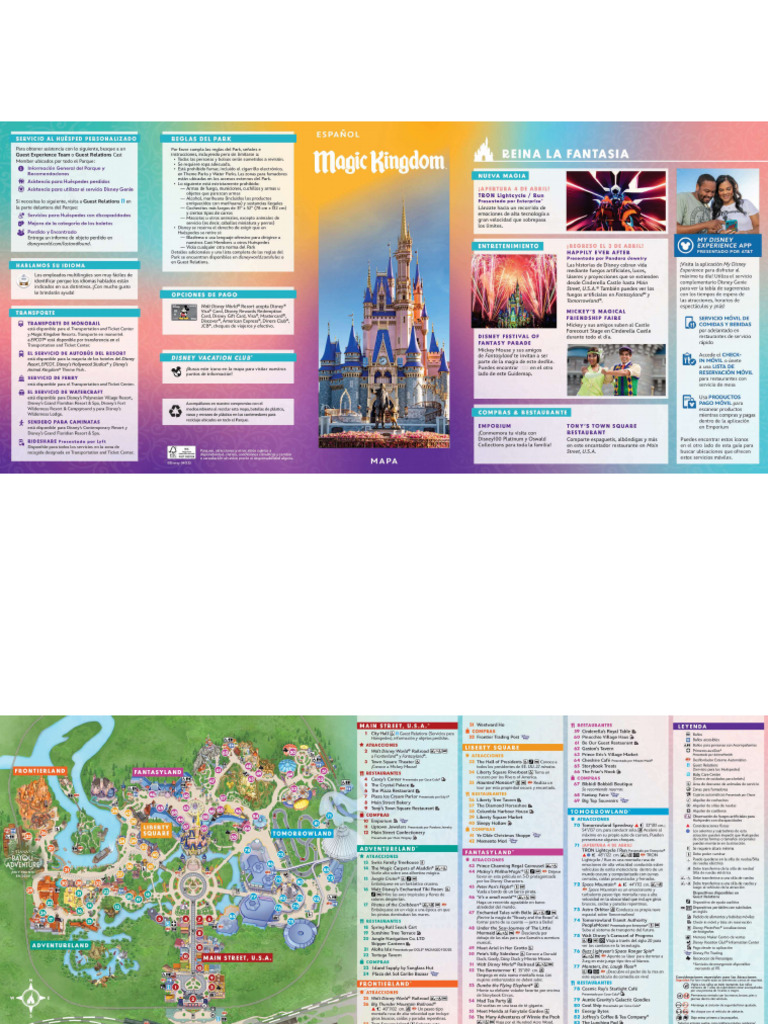 Mapa Magic Kingdom | PDF