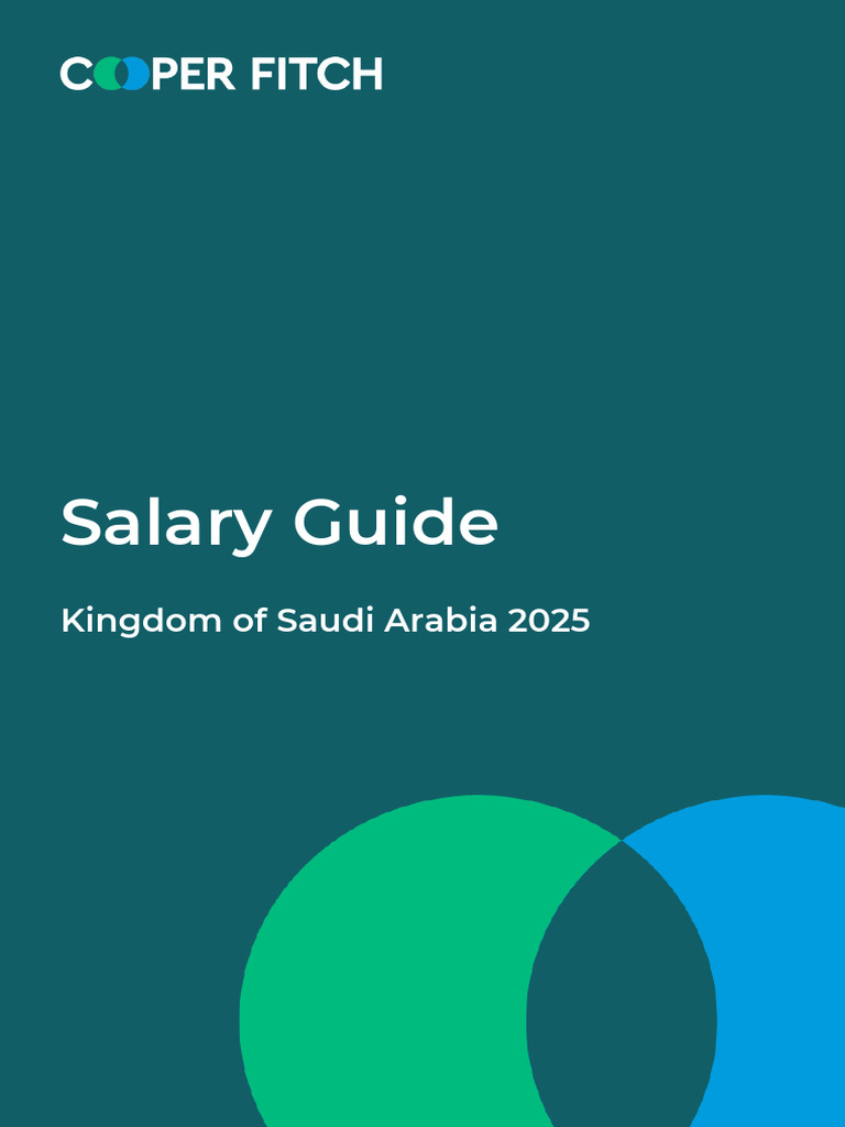 Saudi Arabia Salary Guide 2025 | PDF | Salary | Human Resource Management