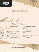 Silk Road Summary, Explanation, Word Meanings Class 11 | PDF | English ...