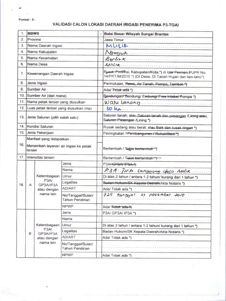 Validasi Mlilir | PDF