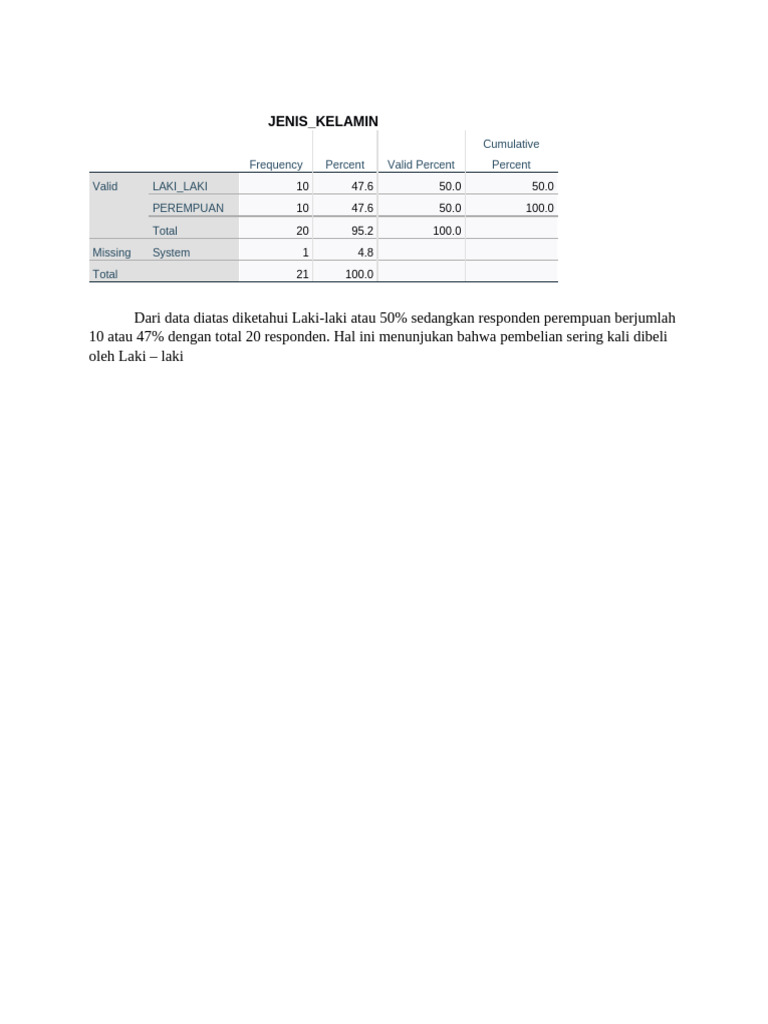 Data Statistik | PDF
