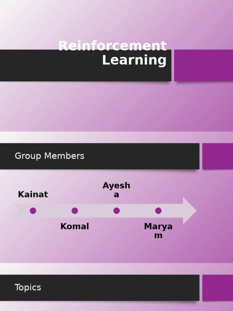 Reinforcement Learning 1 | PDF | Learning | Reinforcement