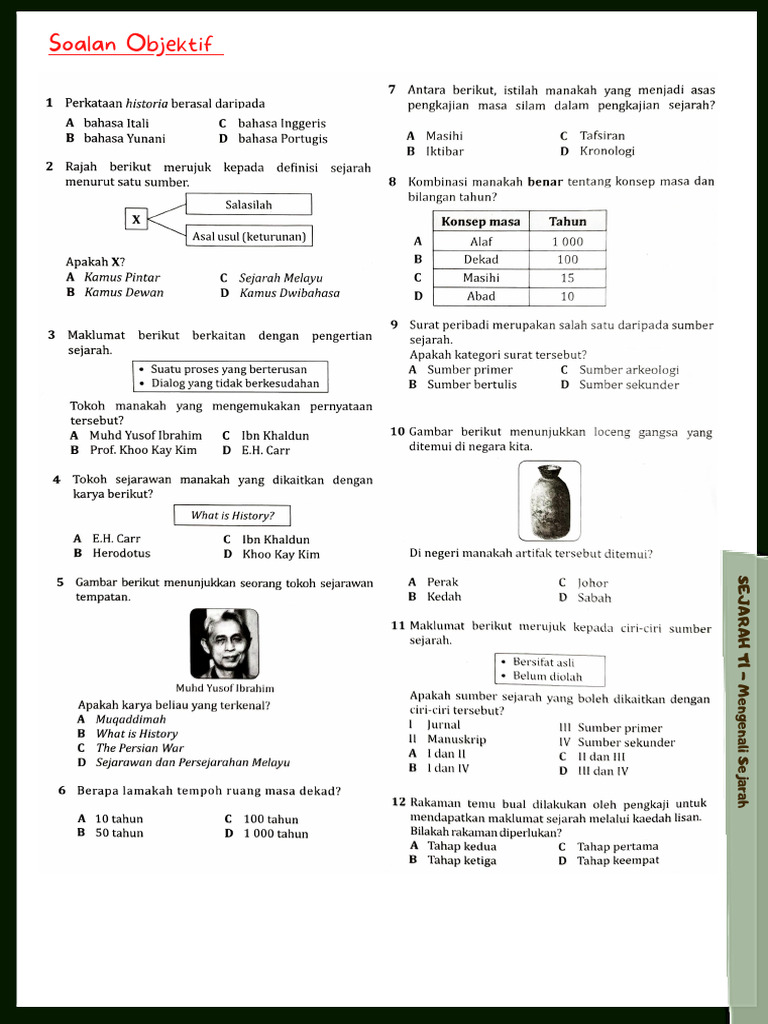 Soalan Objektif | PDF
