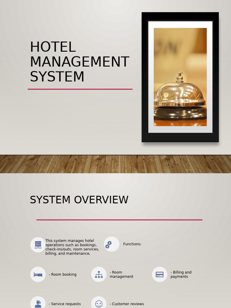 Hotel Management System Overview | PDF | Hotel | Hospitality Industry