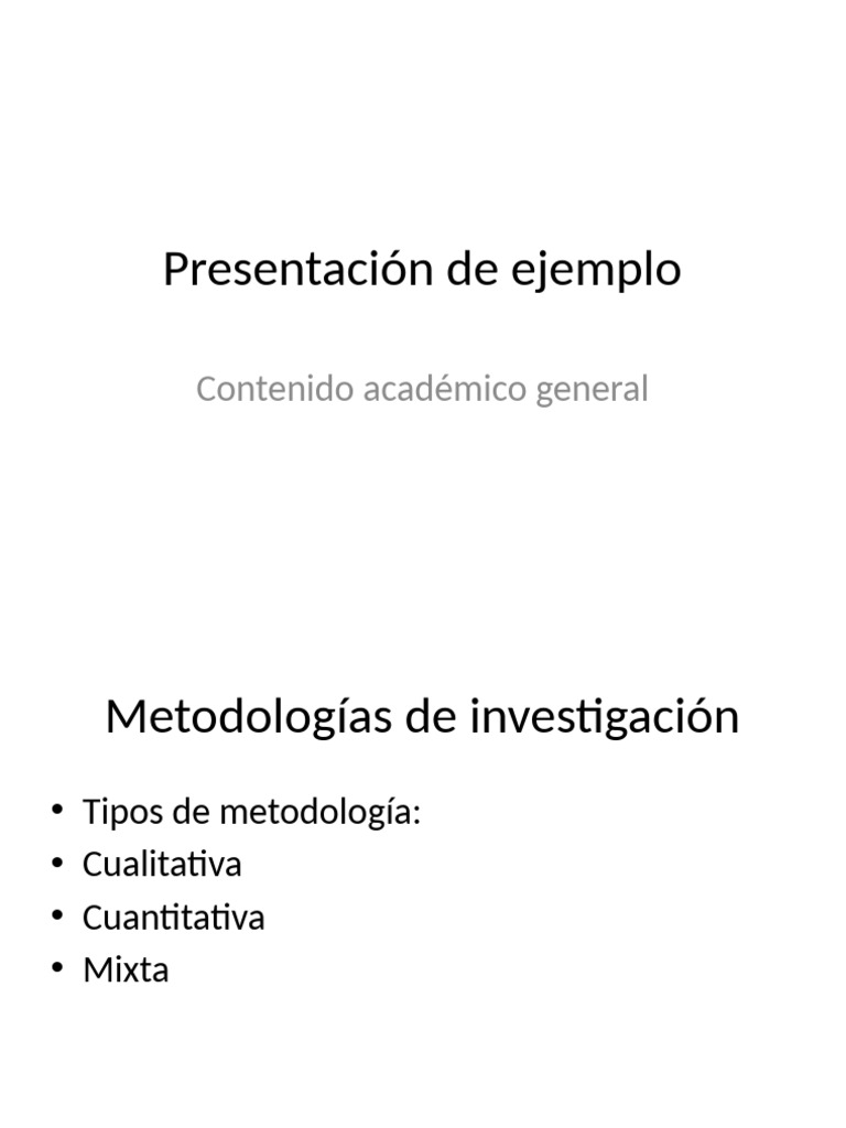 Presentación Ejemplo Scribd | PDF