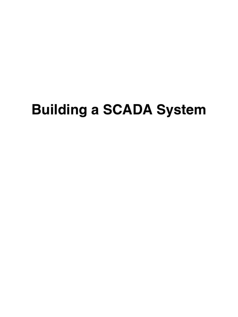 Building A SCADA System | PDF | Scada | Databases