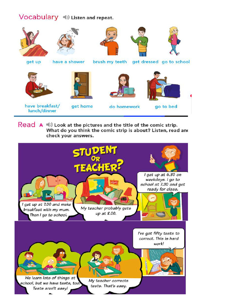 PORTAL 1 Unit 3 LESSON A | PDF