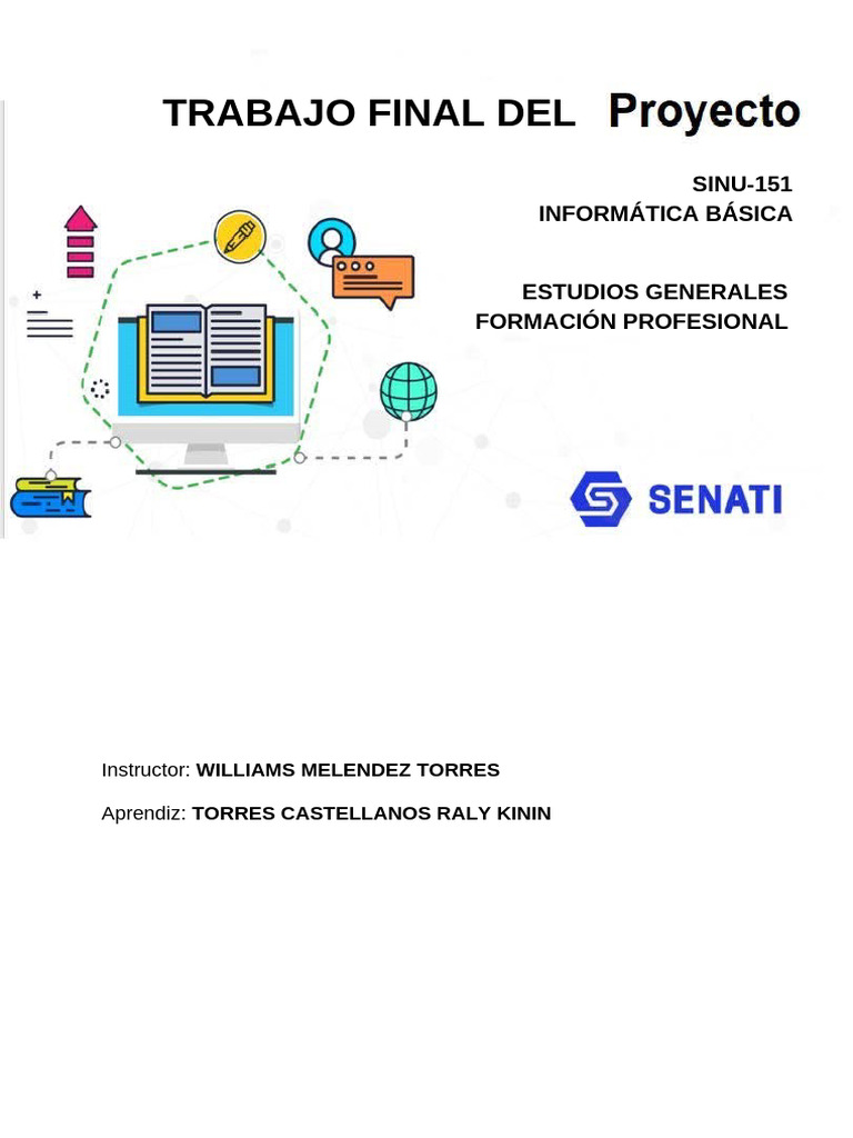 Sinu - Sinu-151 - Trabajofinal Informatica Basica | PDF