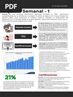 Implementación de ISO en Toyota | PDF | Calidad (comercial) | Toyota