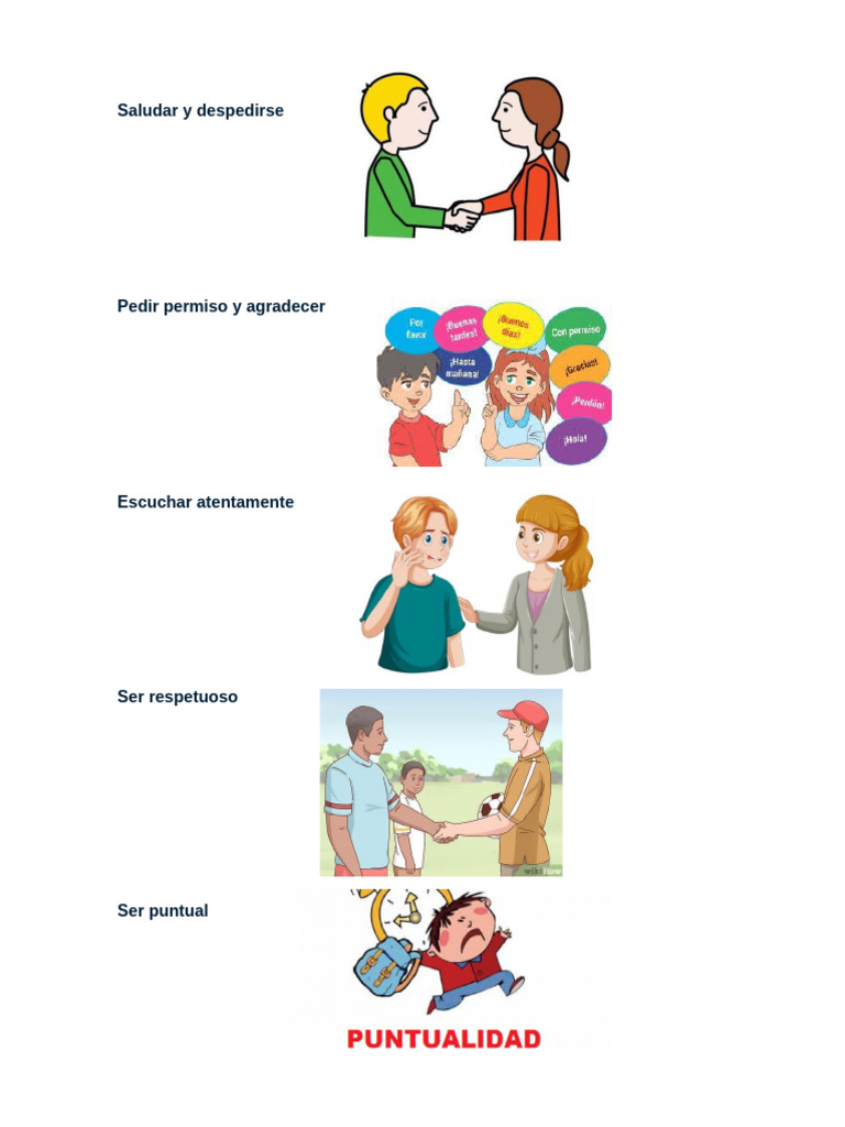 5 Normas de Cortesia | PDF