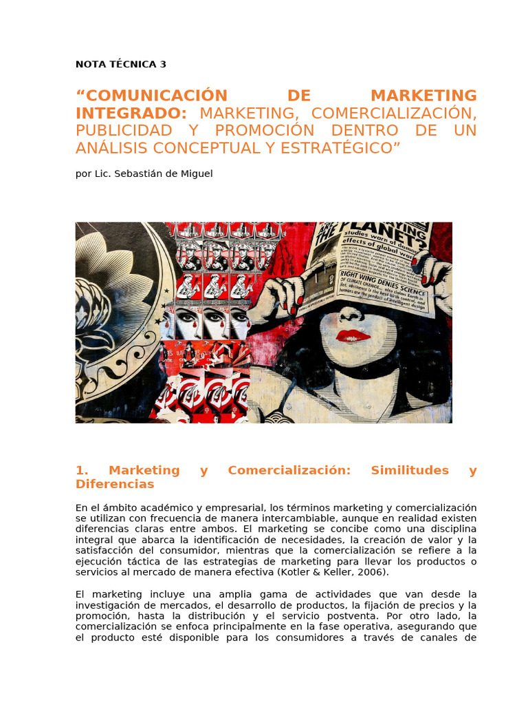 #Publicidad - Promoción.24 - NT3 - Marketing, Comercialización ...