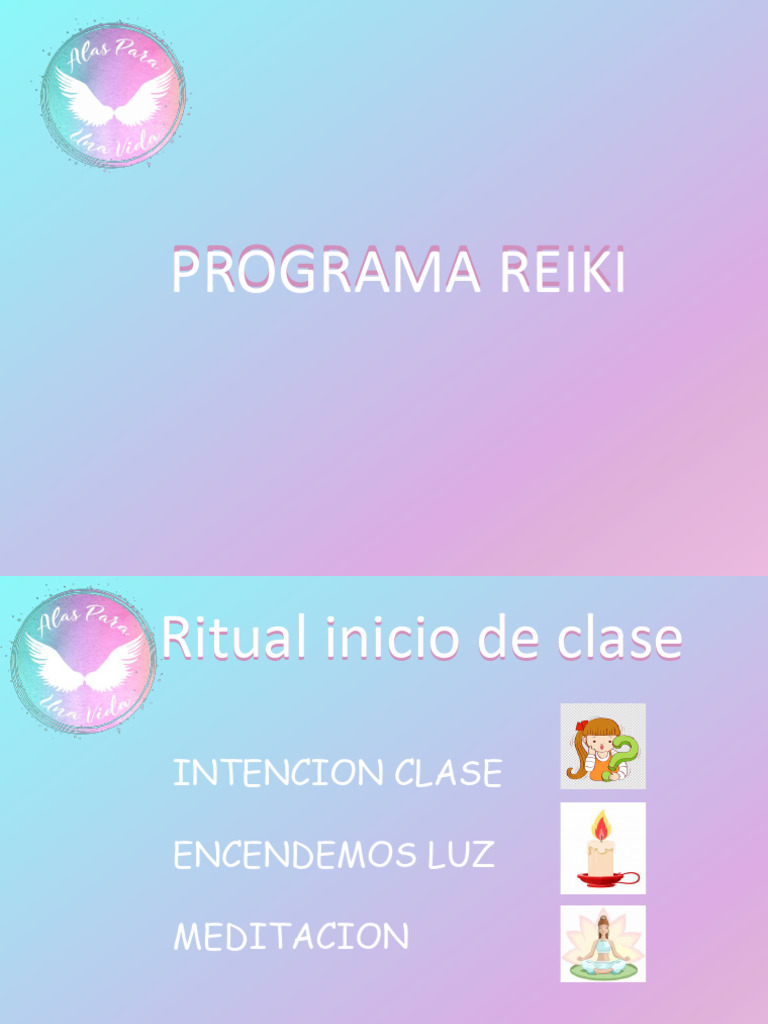 Presentacion Programa Reiki Iii | PDF | Reiki | Amor