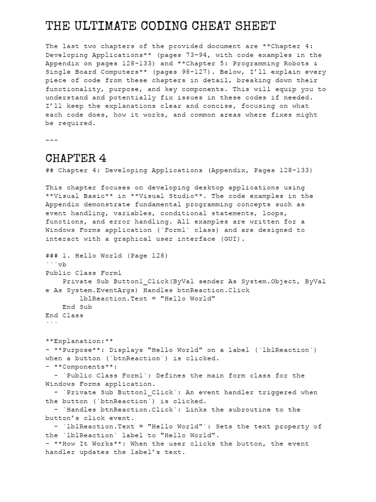 Code OVERSIMPLIFIED (Grok) | PDF | Control Flow | Computer Science