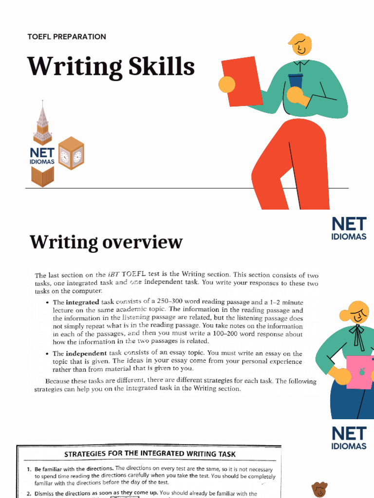 TOEFL - Writing Skills | PDF