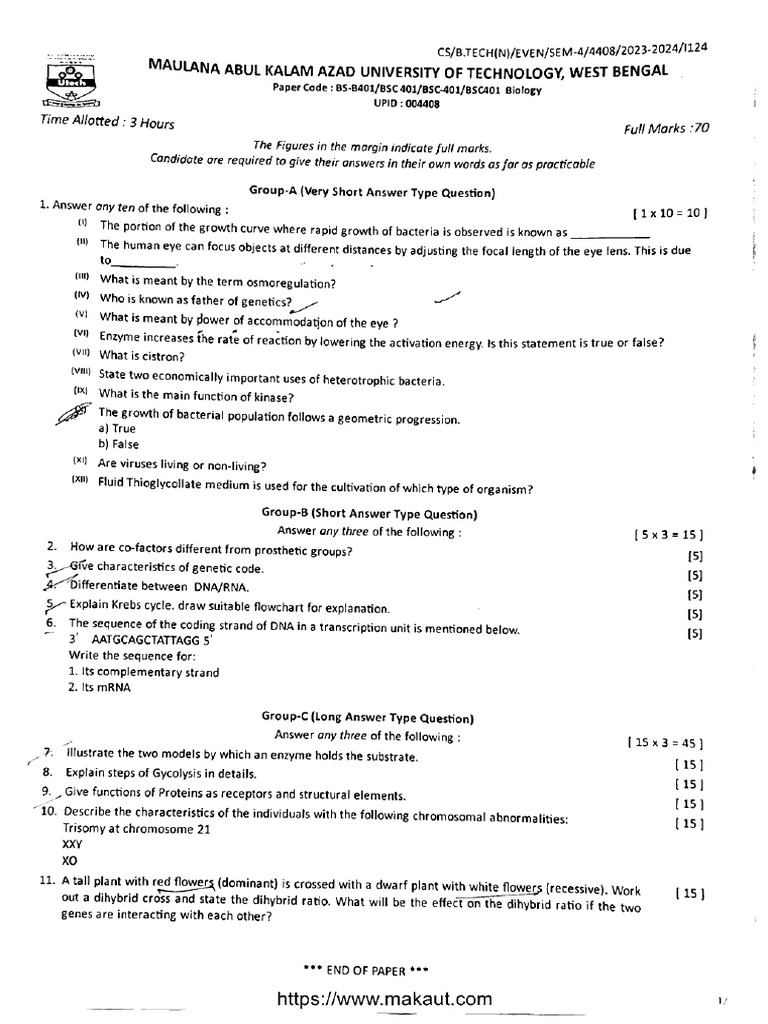Bio 2024 | PDF