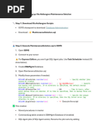 Using Ola Hallengrens SQL Maintenance Scripts PDF | PDF | Microsoft Sql ...