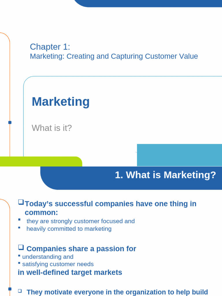 Understanding Marketing Principles | PDF | Marketing | Customer