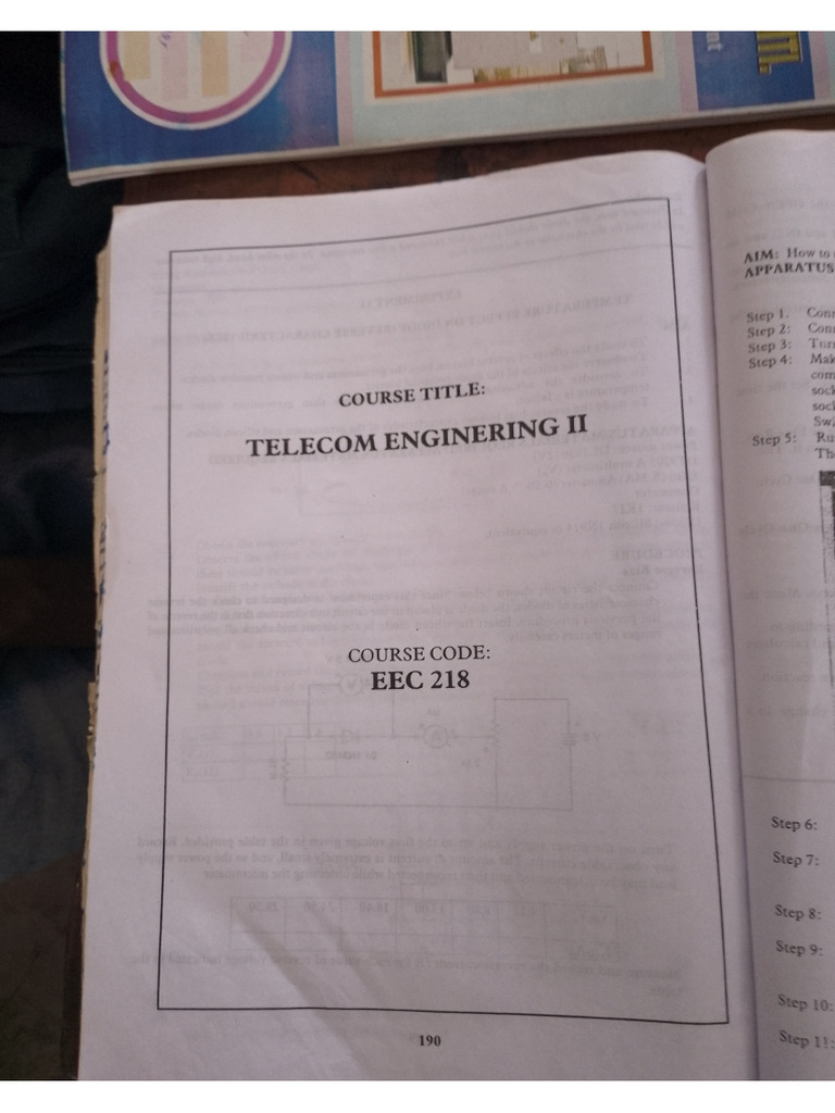 EEC 218 Practical Manual | PDF