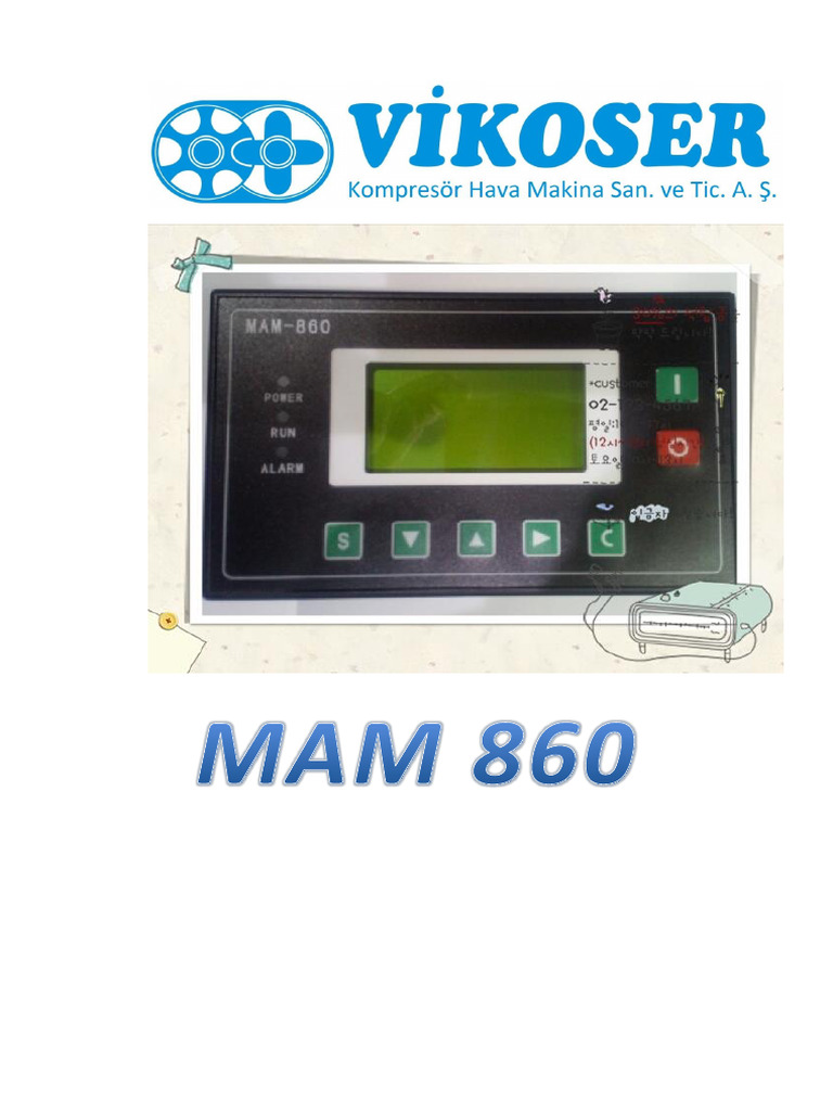Mam 860 Kullanma Ki̇tabi 11,2015 | PDF