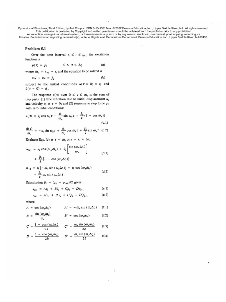 Solution Chapter 5 | PDF
