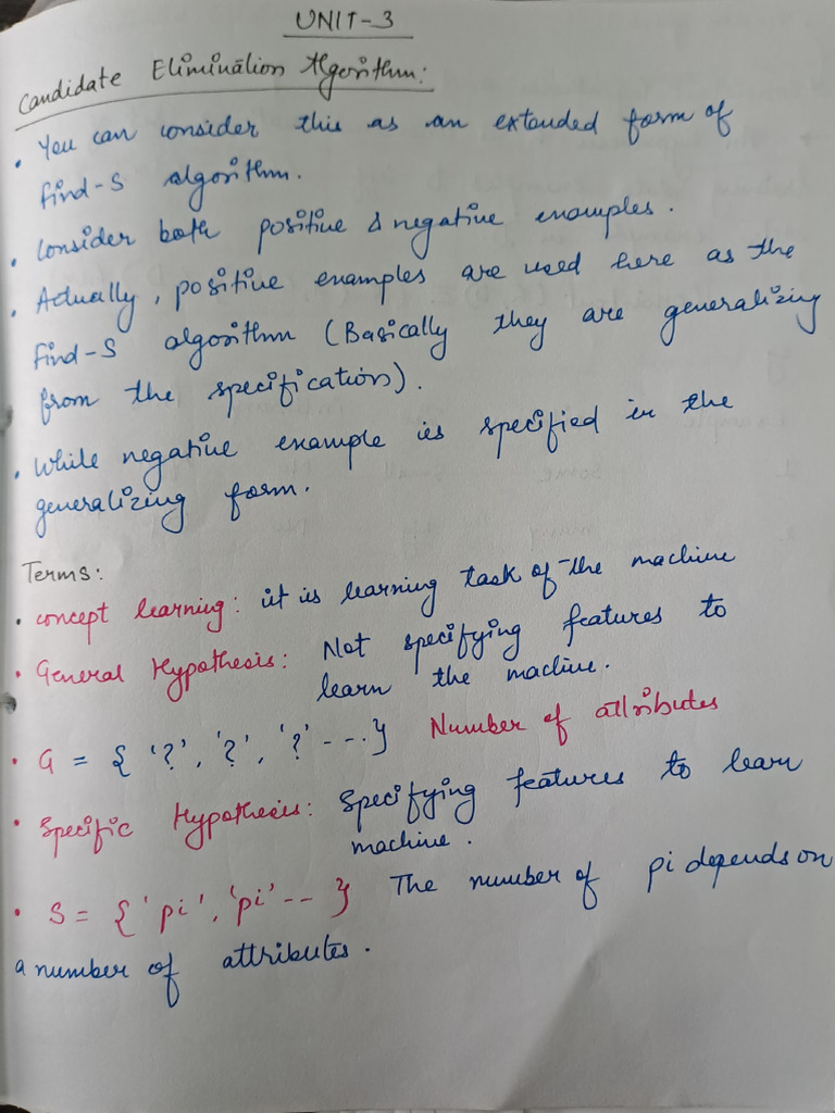 Unit3 Part 1 Aktu MLT Handwritten Notes | PDF