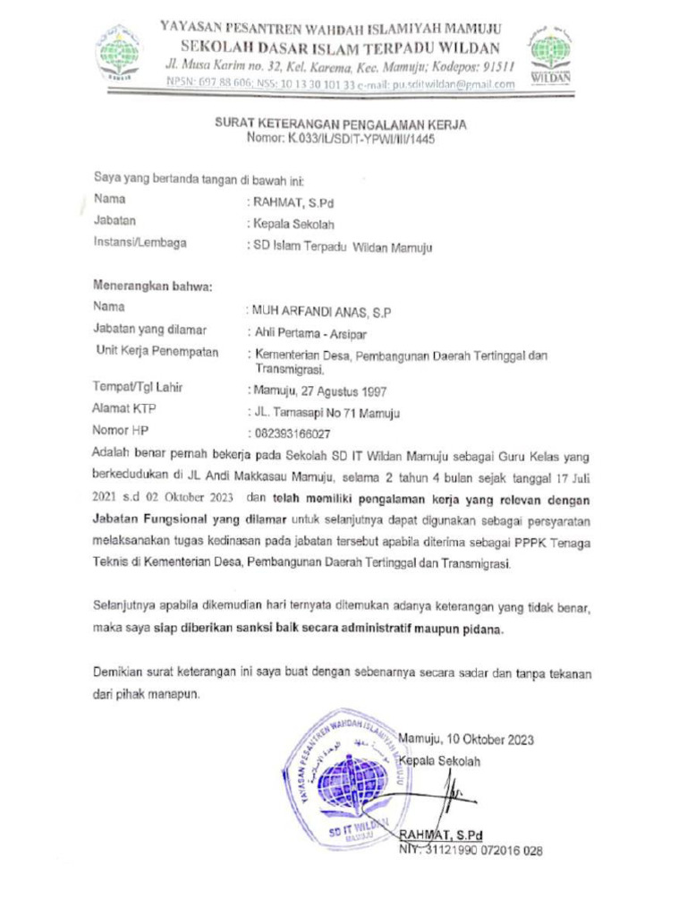 PENGALAM ARFANDI | PDF