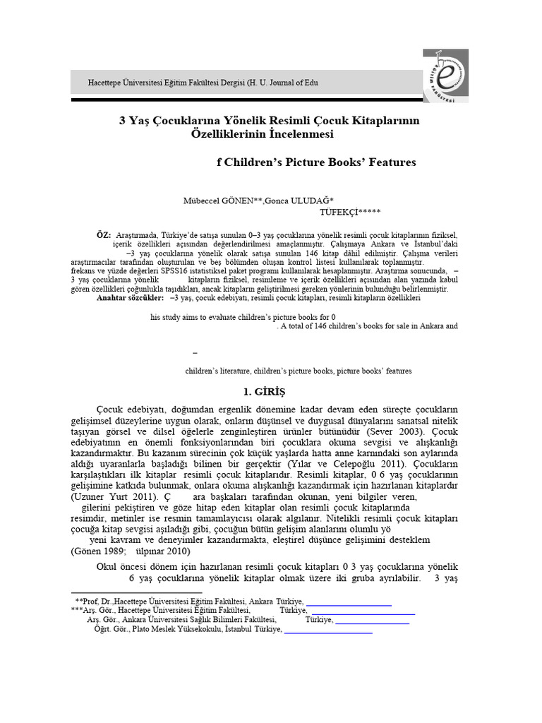 0_3_Yas_Cocuklarina_Yonelik_Resimli_Cocu | PDF