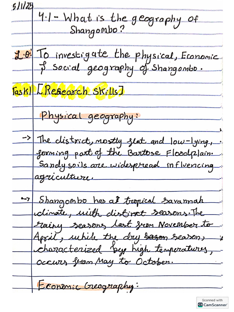Geography Notes | PDF