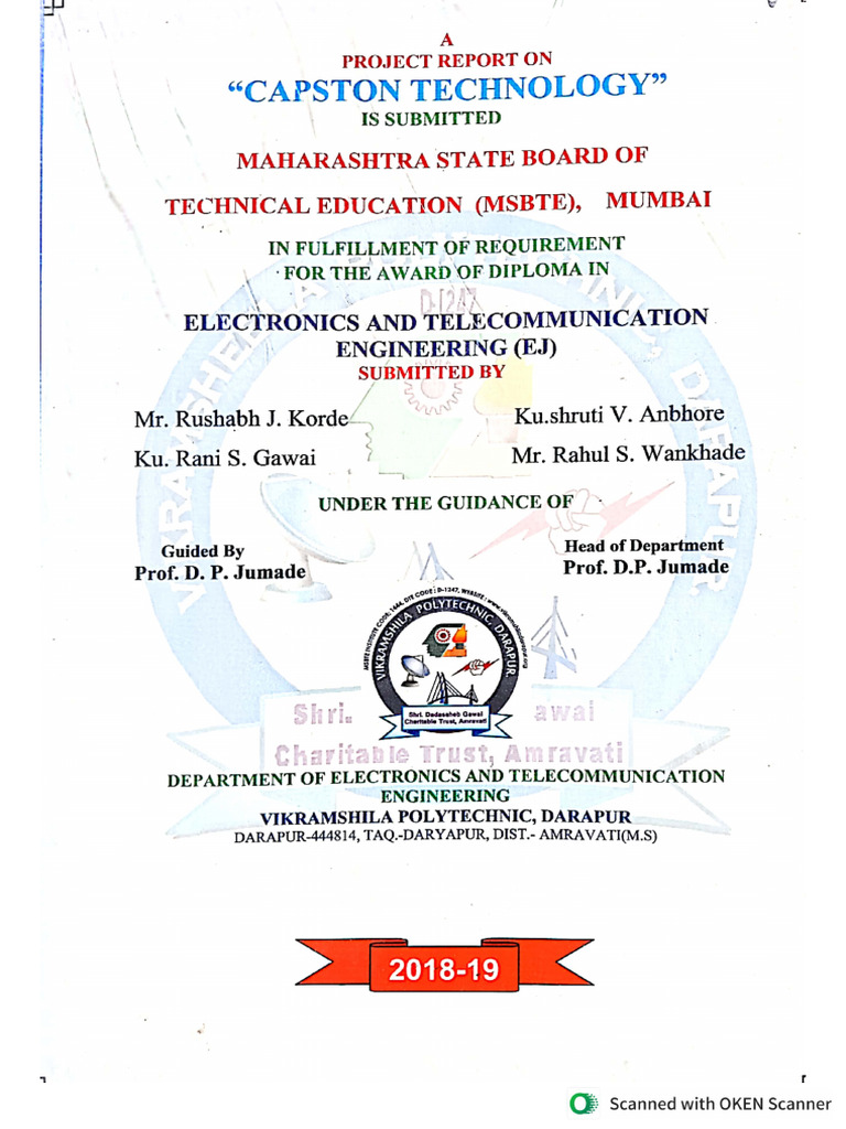 Project File Format | PDF