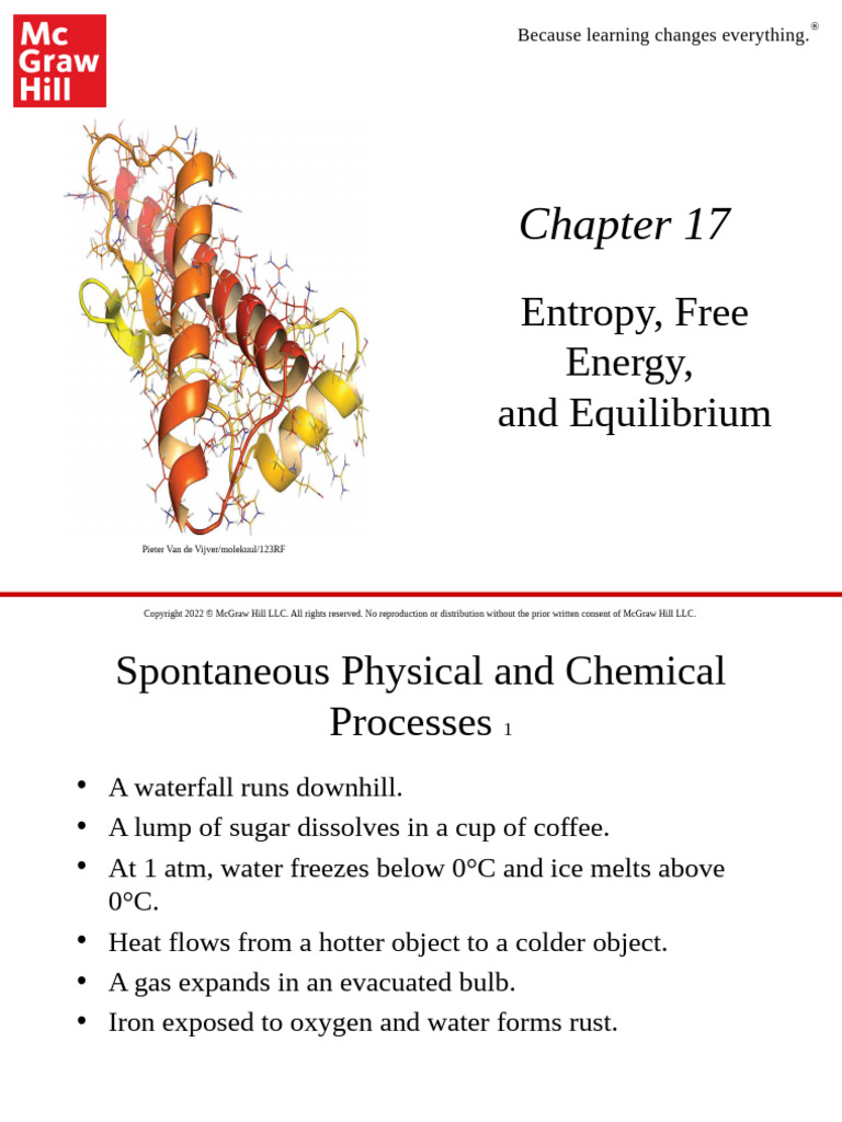 Chang 14e PPT Ch17 ACCESS Edit | PDF | Gibbs Free Energy | Chemical Equilibrium
