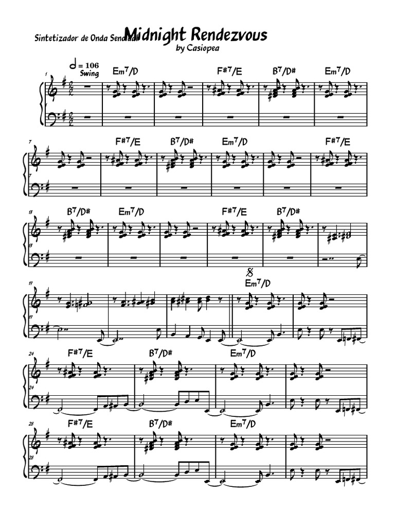 Colofonia- Midnight Rendezvous-Sintetizador_de_Onda_Senoidal | PDF