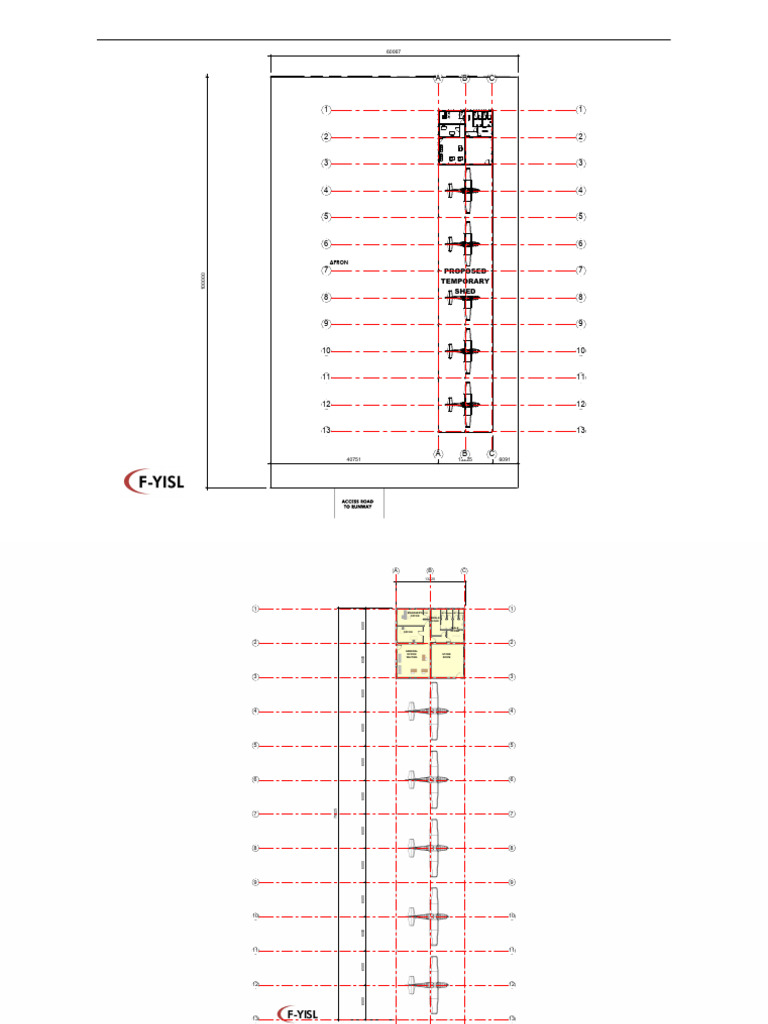 Auxano Temporary Hangar Shed Design | PDF