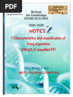 Biology Formula Sheet | PDF