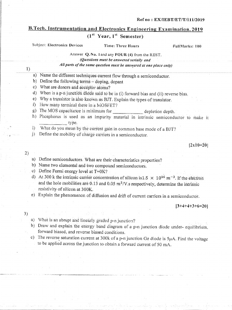 Basic Electronics | PDF
