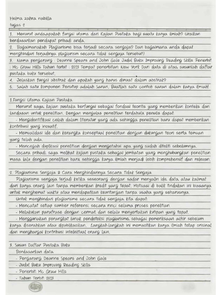 Tugas 2 Teknik Penulisan Karil | PDF